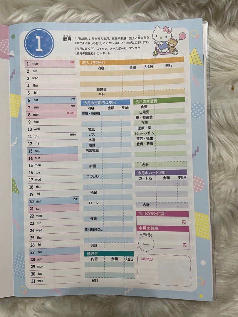 Hello Kitty Accounting Journal 2024, Hobbies & Toys, Stationary & Craft ...
