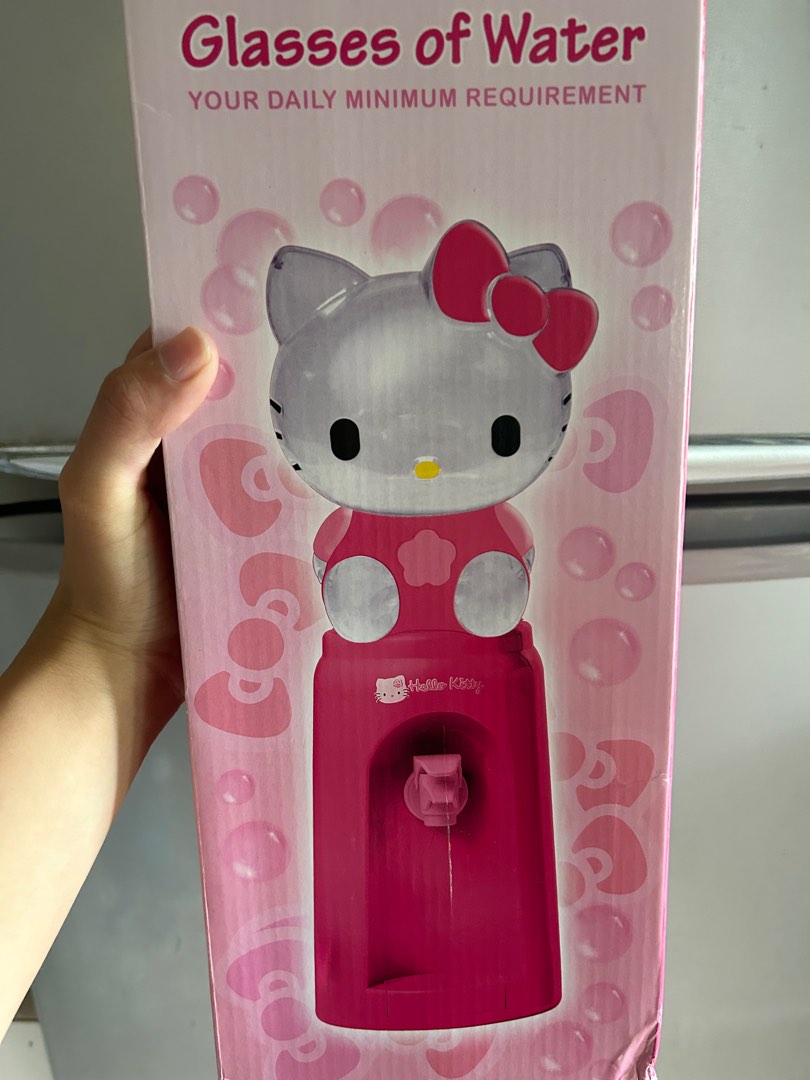 Hello Kitty Water Dispenser, Furniture & Home Living, Kitchenware ...