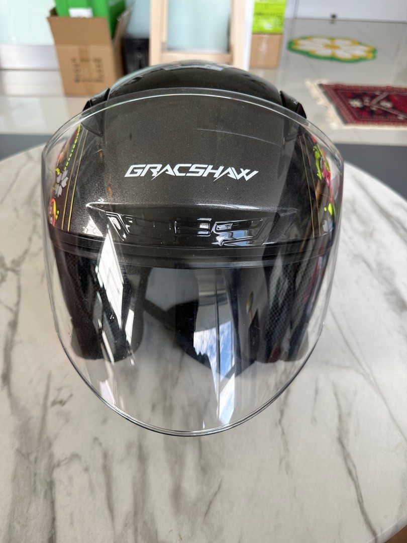 Helmet gracshaw g535 limited japan edition, Motorbikes on Carousell