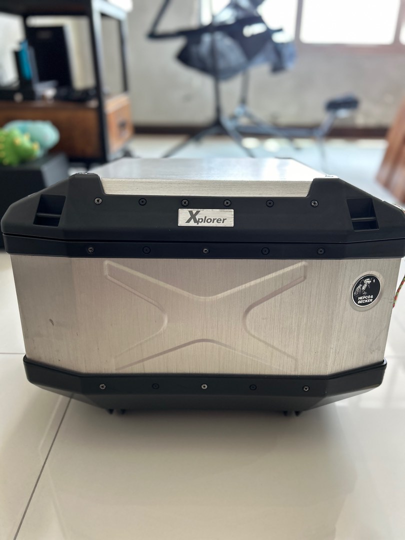 Hepco & Becker Xplorer Box 45l, Motorcycles, Motorcycle Accessories on ...