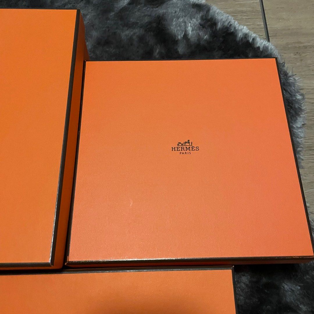 Hermes Boxes (3 Pieces), Luxury, Accessories on Carousell