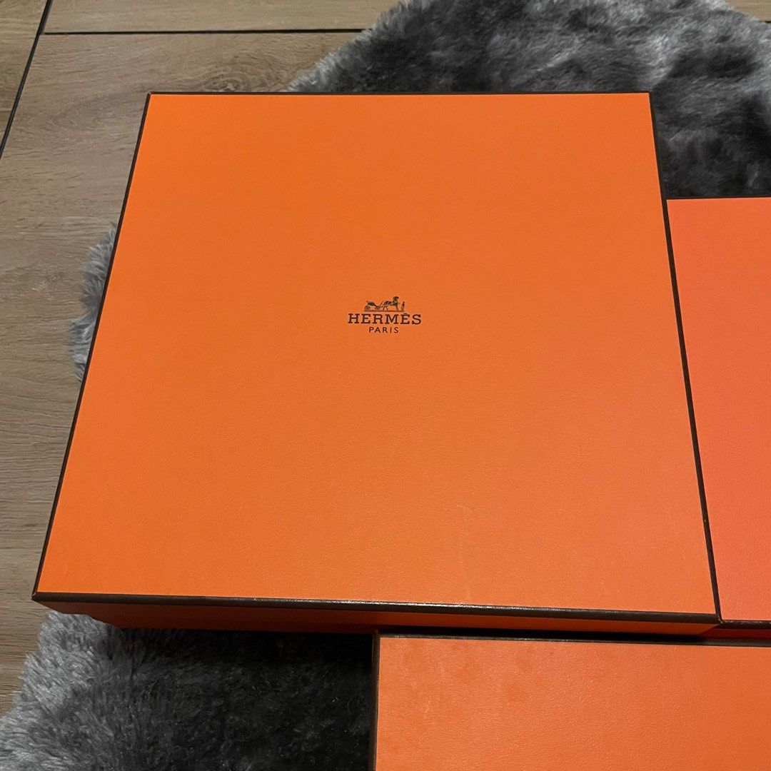 Hermes Boxes (3 Pieces), Luxury, Accessories on Carousell