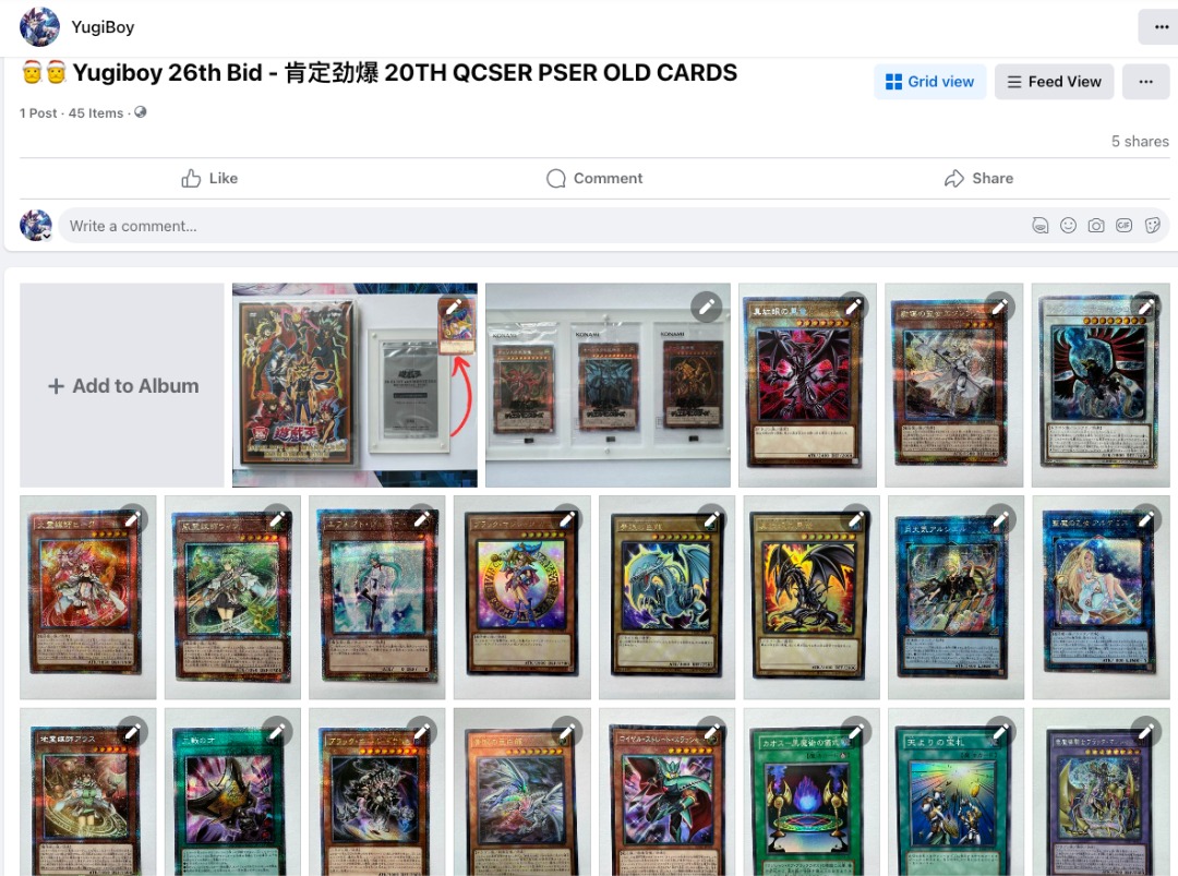 HIGH RARITY CARDS ALL Starting Auction at FB, join via the link in ...
