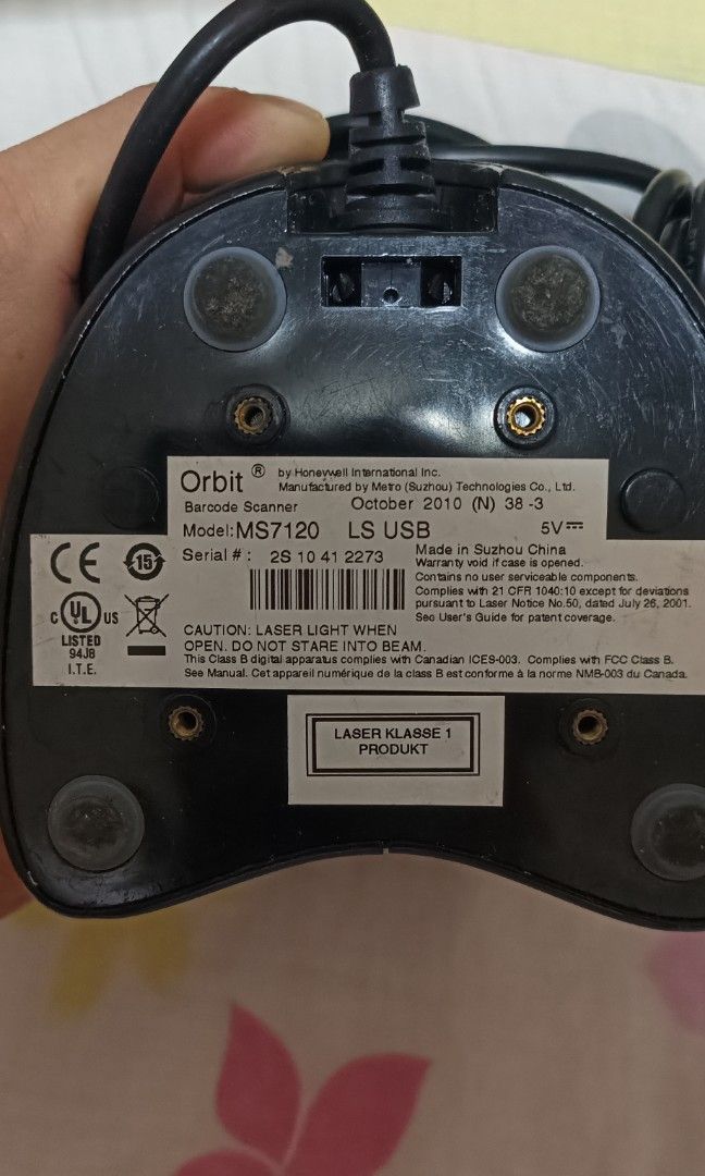 honeywell barcode scanner orbit MS7120, Computers & Tech, Printers ...