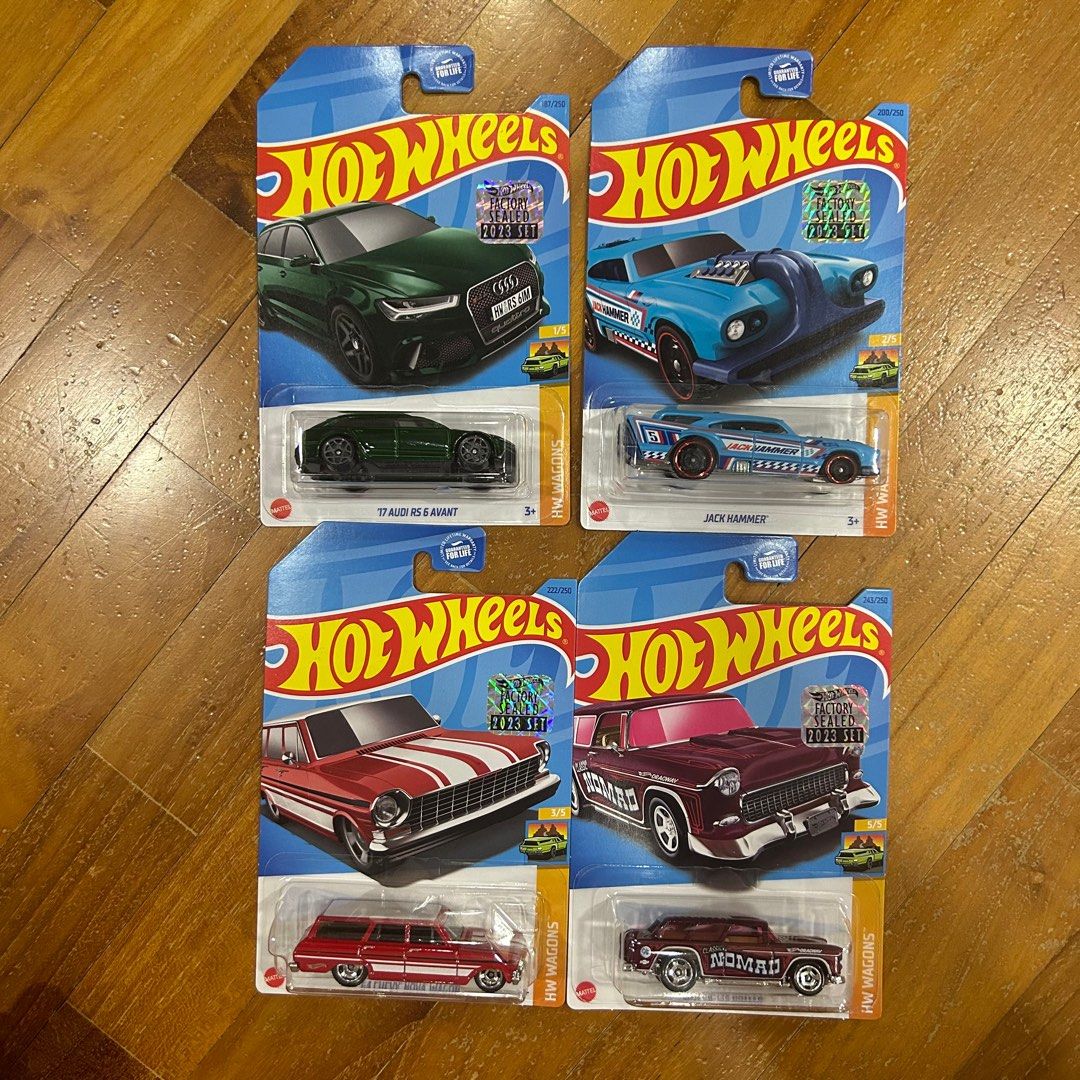 Hot Wheels FS 2023 Roadsters, Muscle Mania, Turbo & Wagons Selection ...