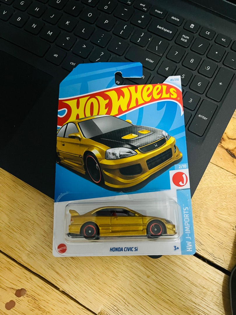 Hotwheels Honda Civic Si Gold Hobbies And Toys Toys And Games On Carousell