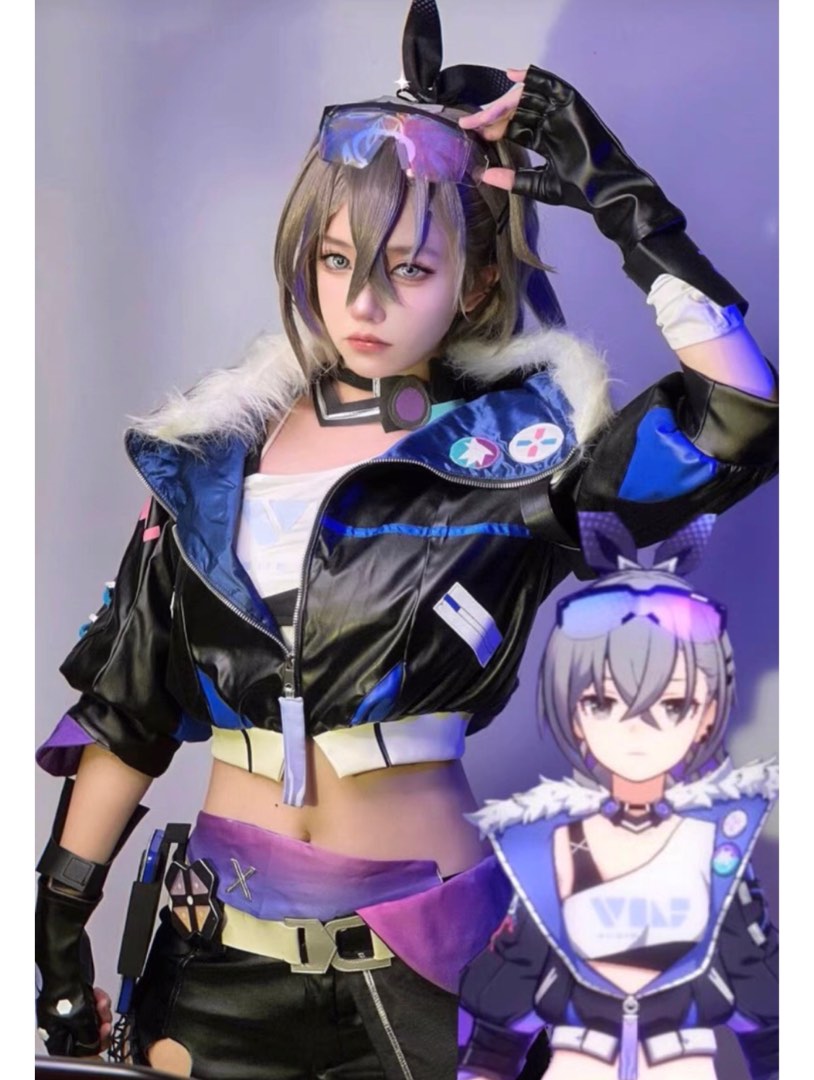Hsr silver wolf cosplay full set, Hobbies & Toys, Toys & Games on Carousell