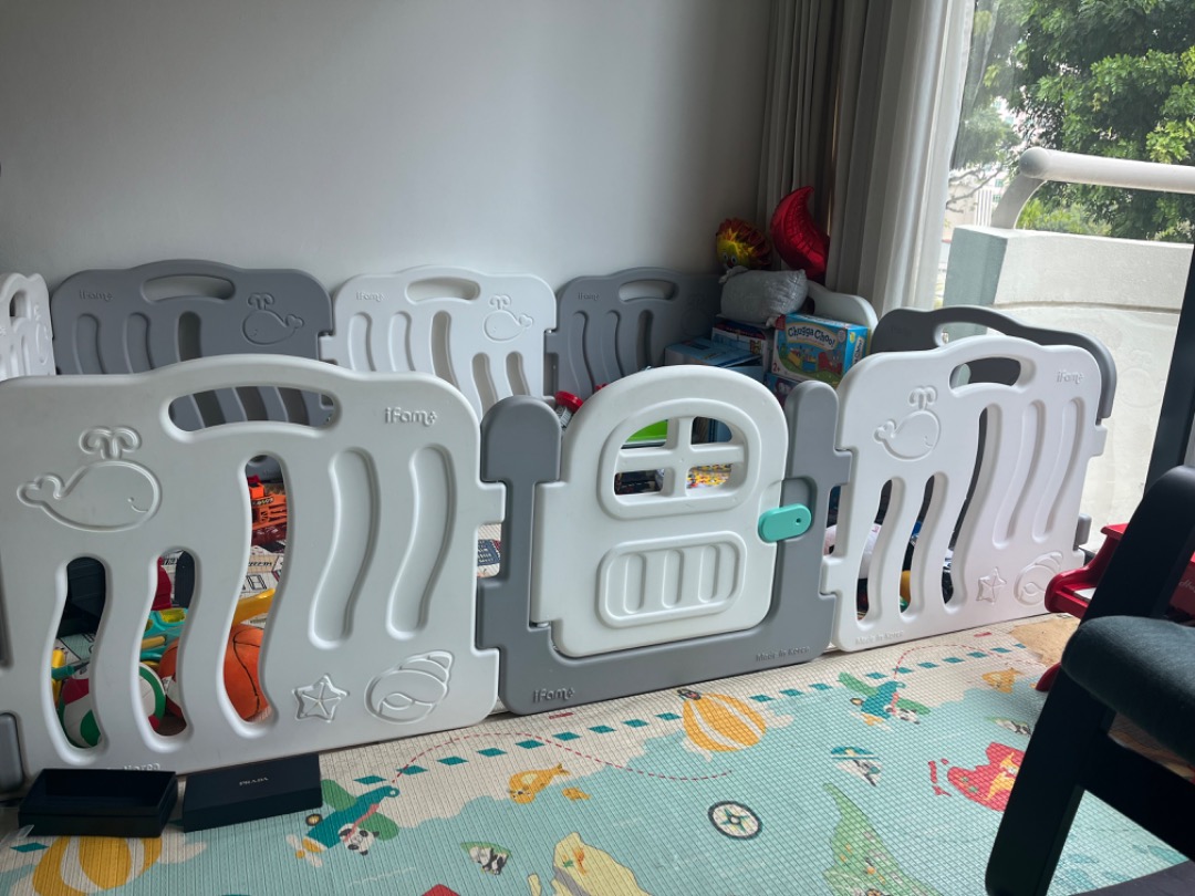 Ifam playpen, Babies & Kids, Baby Nursery & Kids Furniture, Safety ...