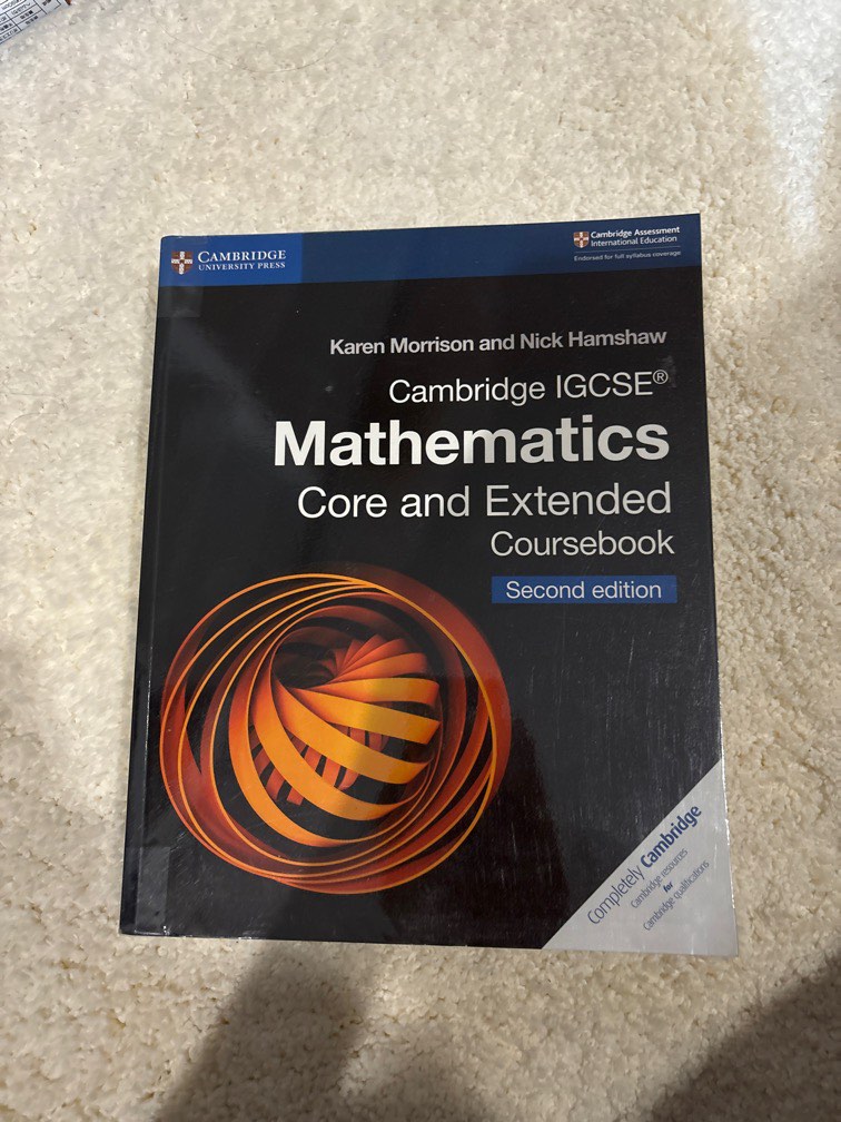 IGCSE Mathematics Core and Extended Coursebook, Hobbies & Toys, Books ...