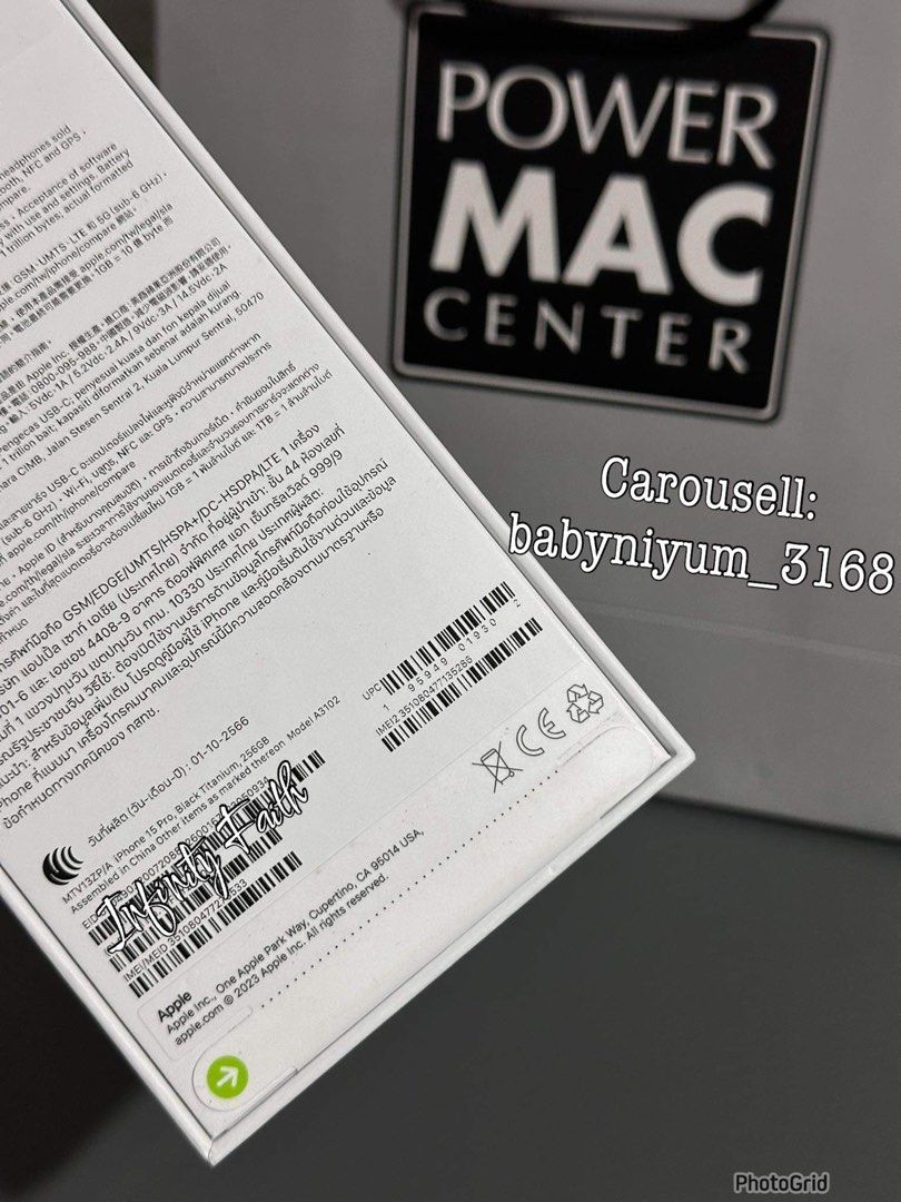 IPHONE 15 PRO BLACK TITANIUM 256GB FACTORY UNLOCKED, Mobile Phones ...