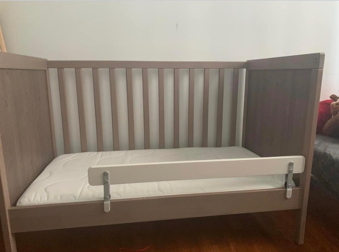 IKEA crib( bed), Babies & Kids, Baby Nursery & Kids Furniture, Cots ...