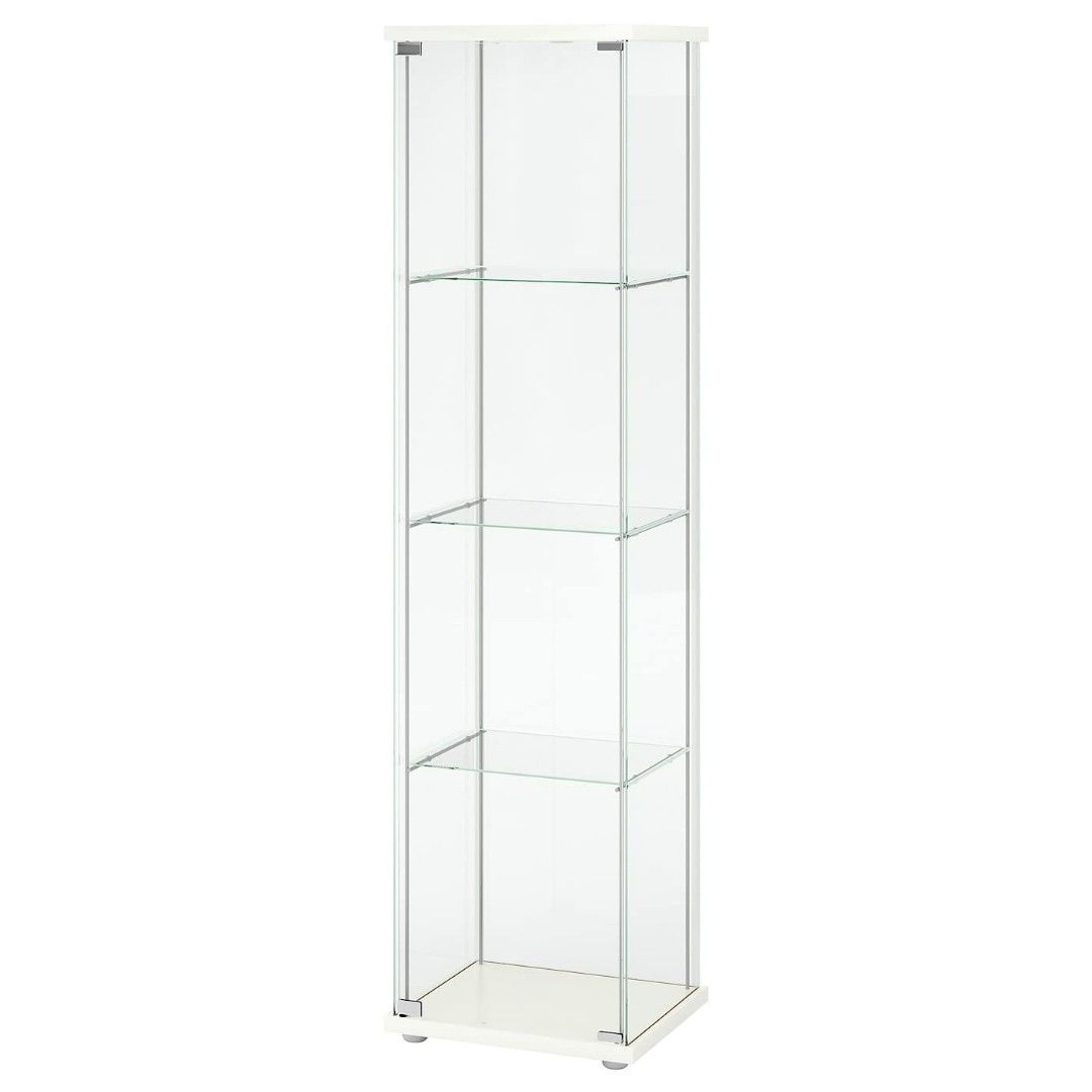 Ikea Glass Display Cabinet, Furniture & Home Living, Furniture, Shelves ...