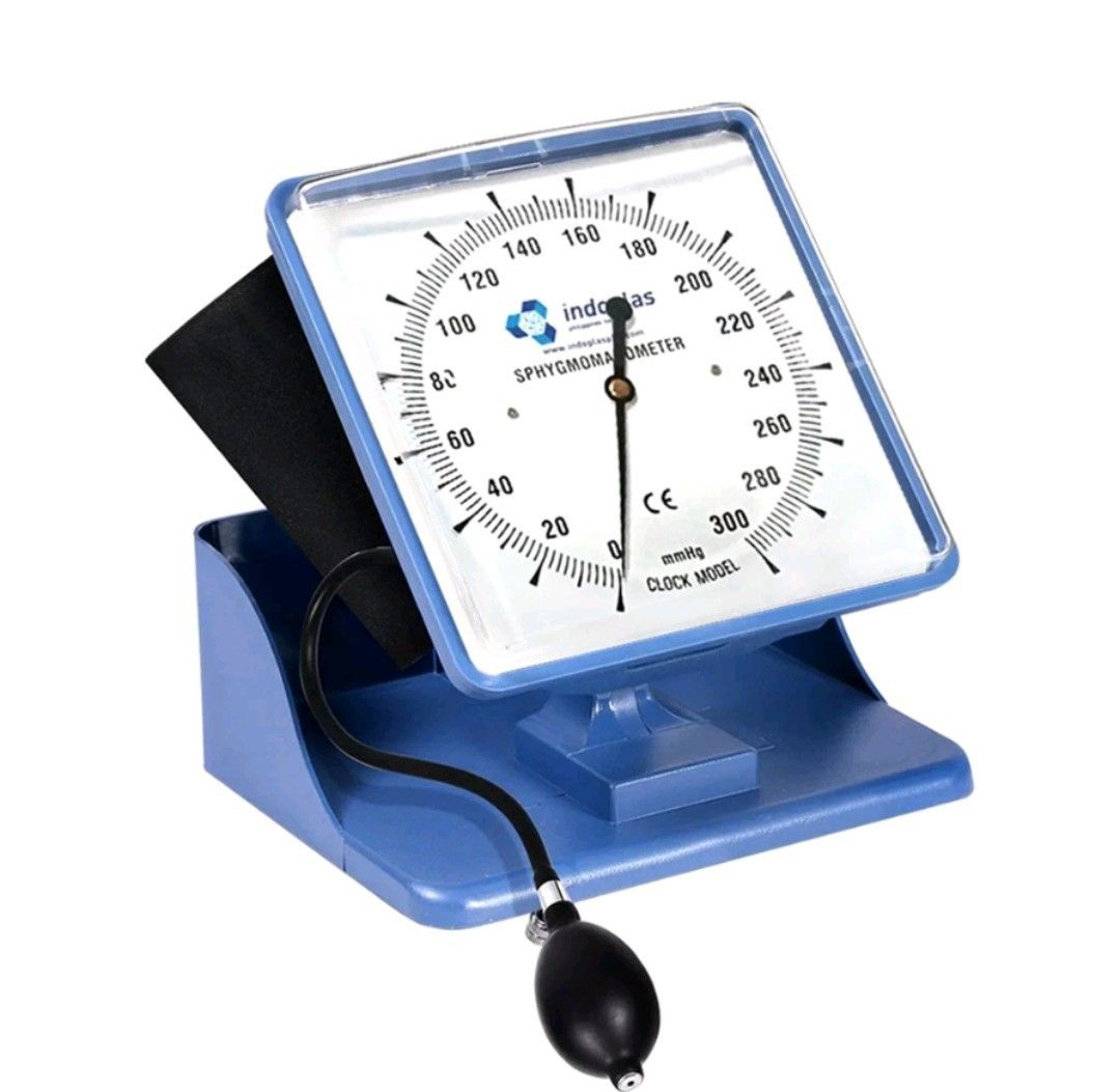 Indoplas Aneroid Sphygmomanometer Desk and wall type, Health ...