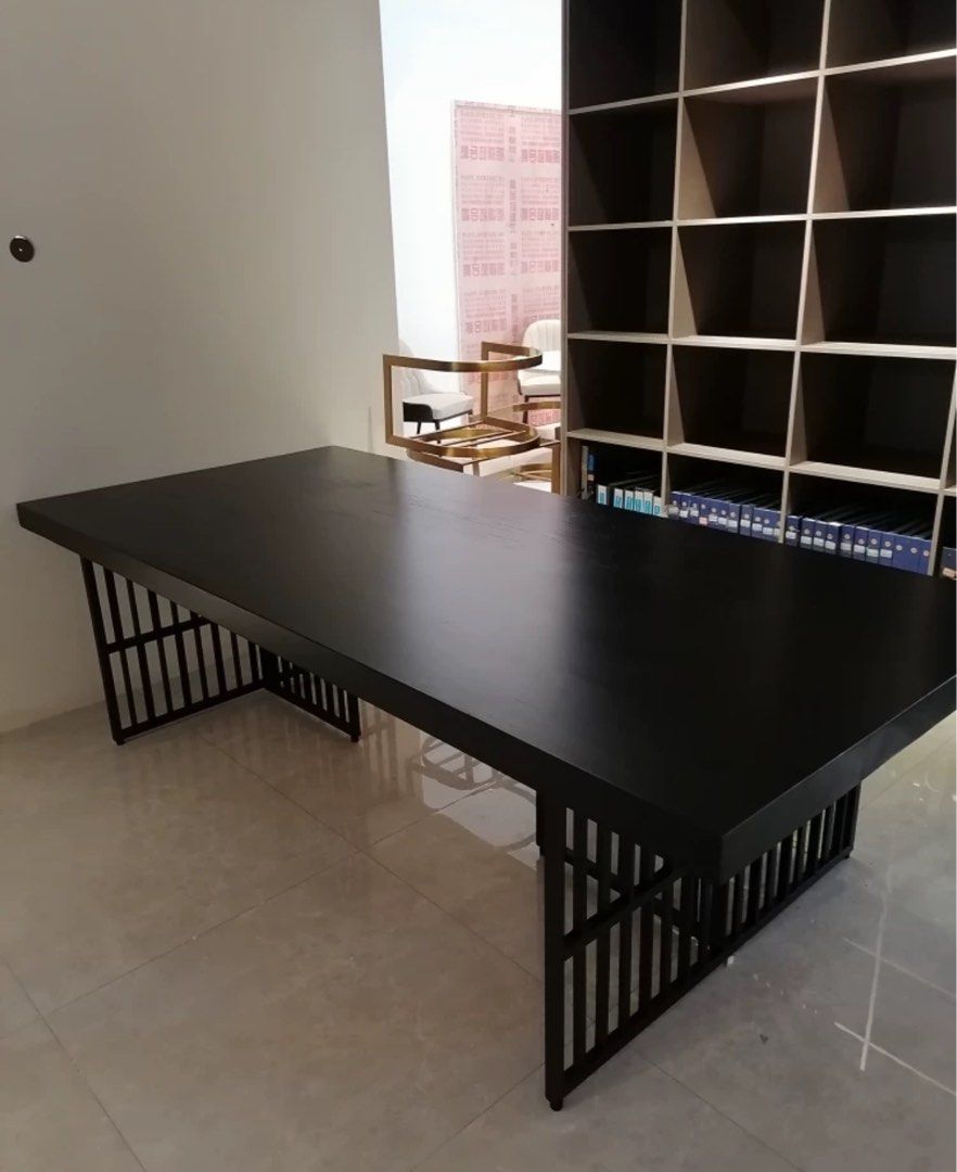 INTERSTELLER Solid Wood Table, Furniture & Home Living, Furniture ...