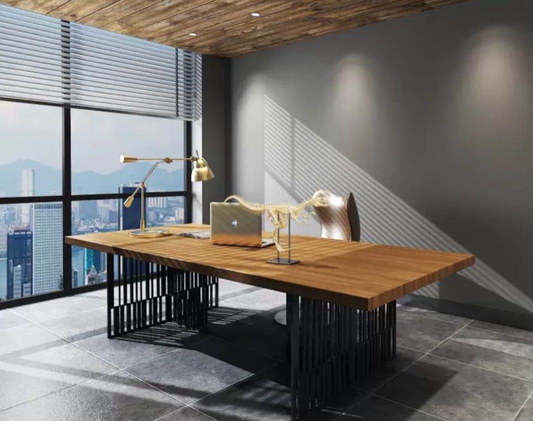 INTERSTELLER Solid Wood Table, Furniture & Home Living, Furniture ...