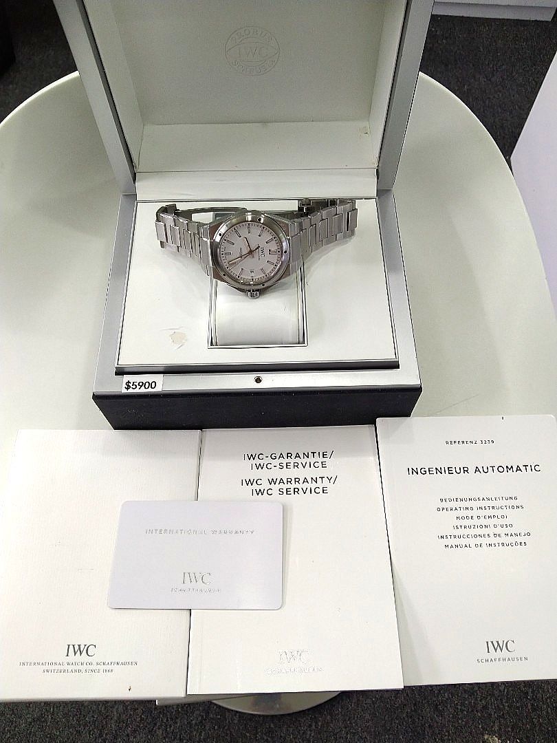 IWC Ingenieur 40mm engineer, Luxury, Watches on Carousell