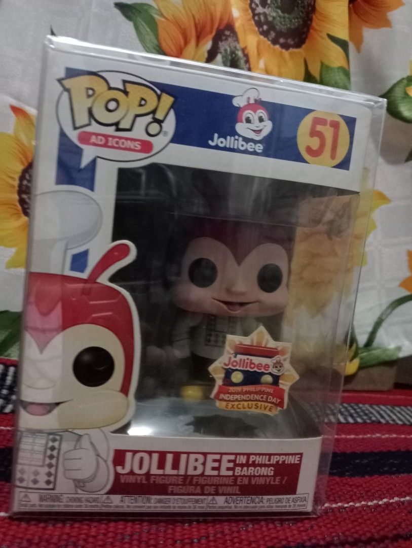 Jollibee Funko Pop in Barong, Hobbies & Toys, Toys & Games on Carousell