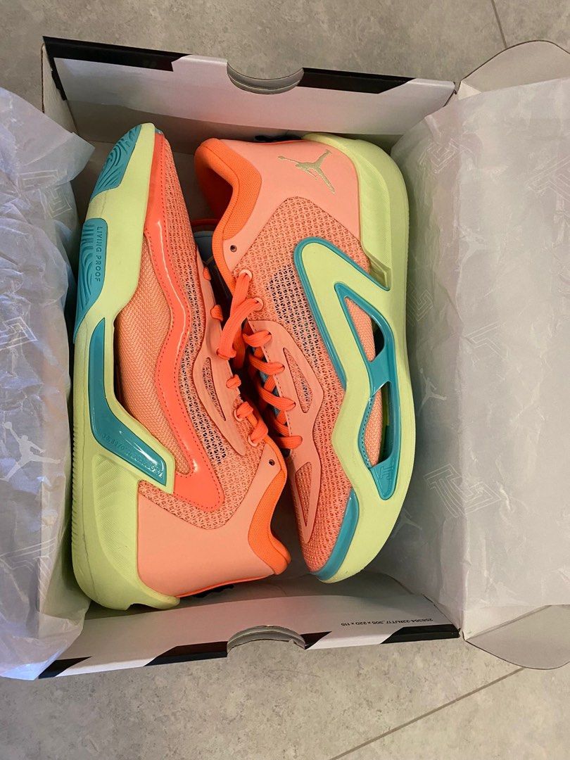 JORDAN JT 1 Pink Lemonade, Men's Fashion, Footwear, Sneakers on Carousell