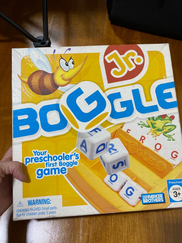 Educational Junior boggle 30 cards and 8 cubes, Babies & Kids, Infant ...