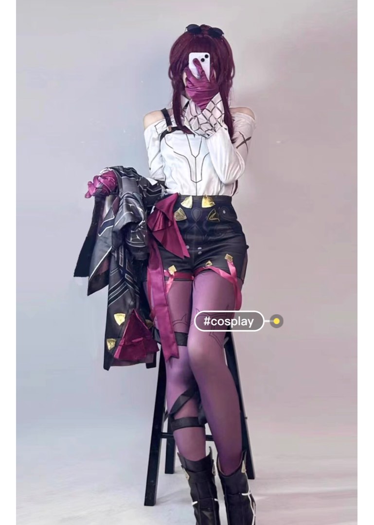 (URGENT)Kafka hsr cosplay full set, Hobbies & Toys, Toys & Games on ...