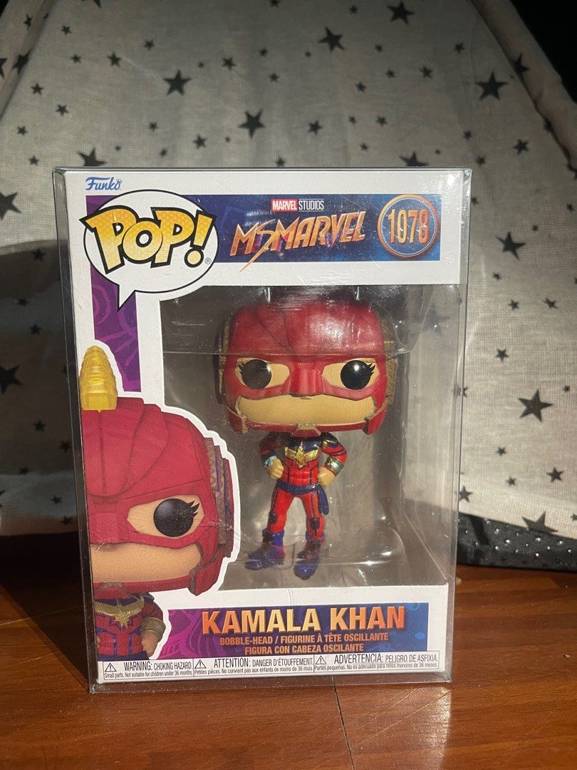 Kamala Khan (1078) Ms. Marvel Funko Pop, Hobbies & Toys, Memorabilia ...