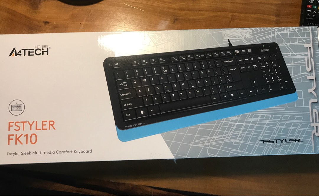 Keyboard A4Tech FStyler FK10 usb keyboard, Computers & Tech, Parts ...