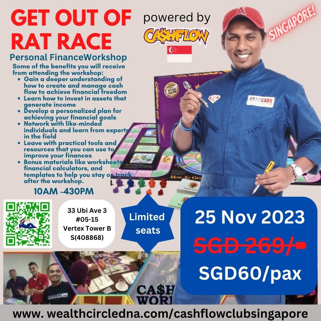 Kill the rat, end the race (Cashflow Board Game), Hobbies & Toys, Toys ...