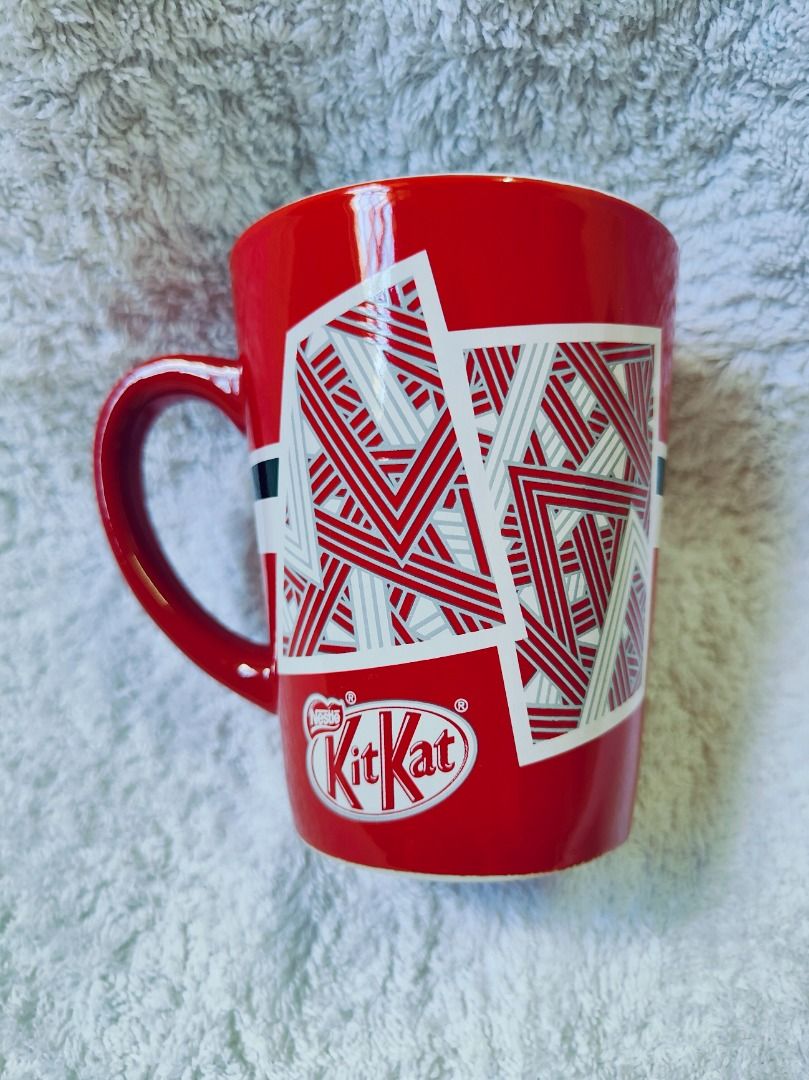 Kit Kat Limited Edition Contemporary Pattern Mug, Furniture & Home ...
