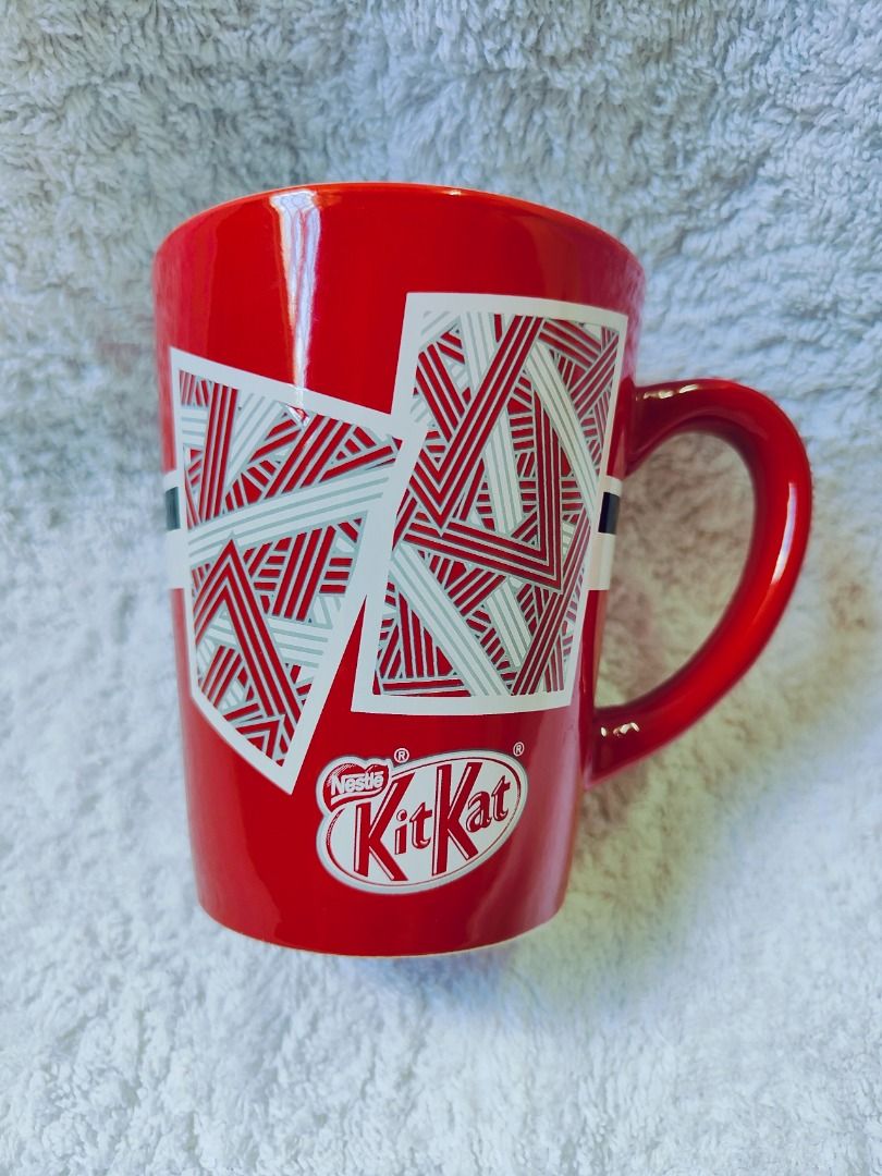 Kit Kat Limited Edition Contemporary Pattern Mug, Furniture & Home ...