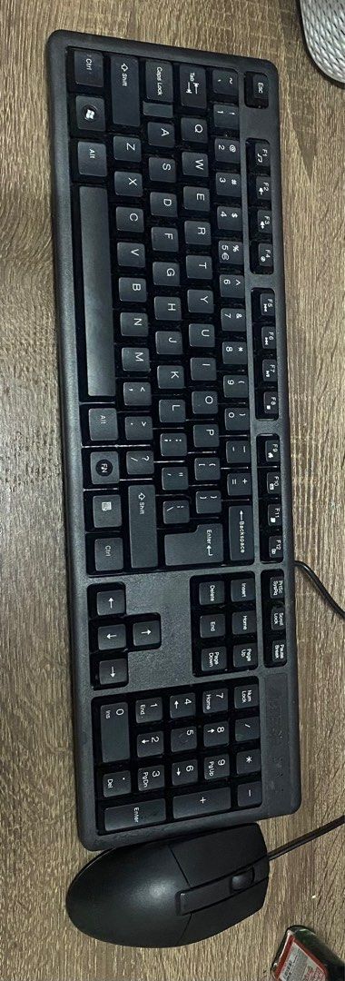 KK 3330 A4 Tech Keyboard and Mouse, Computers & Tech, Parts & Accessories, Computer Keyboard on ...