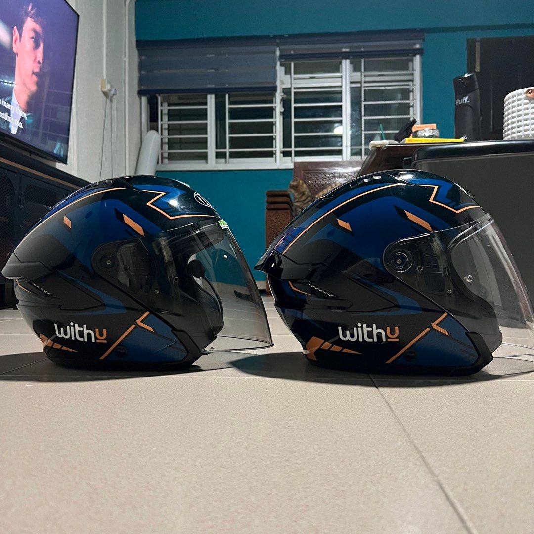 KYT Helmet NFJ WITHU / WITH U RNF 2022, Motorcycles, Motorcycle Apparel ...