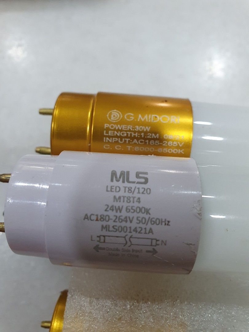 LED T8 30W/24W Light Tub, Furniture & Home Living, Lighting & Fans ...