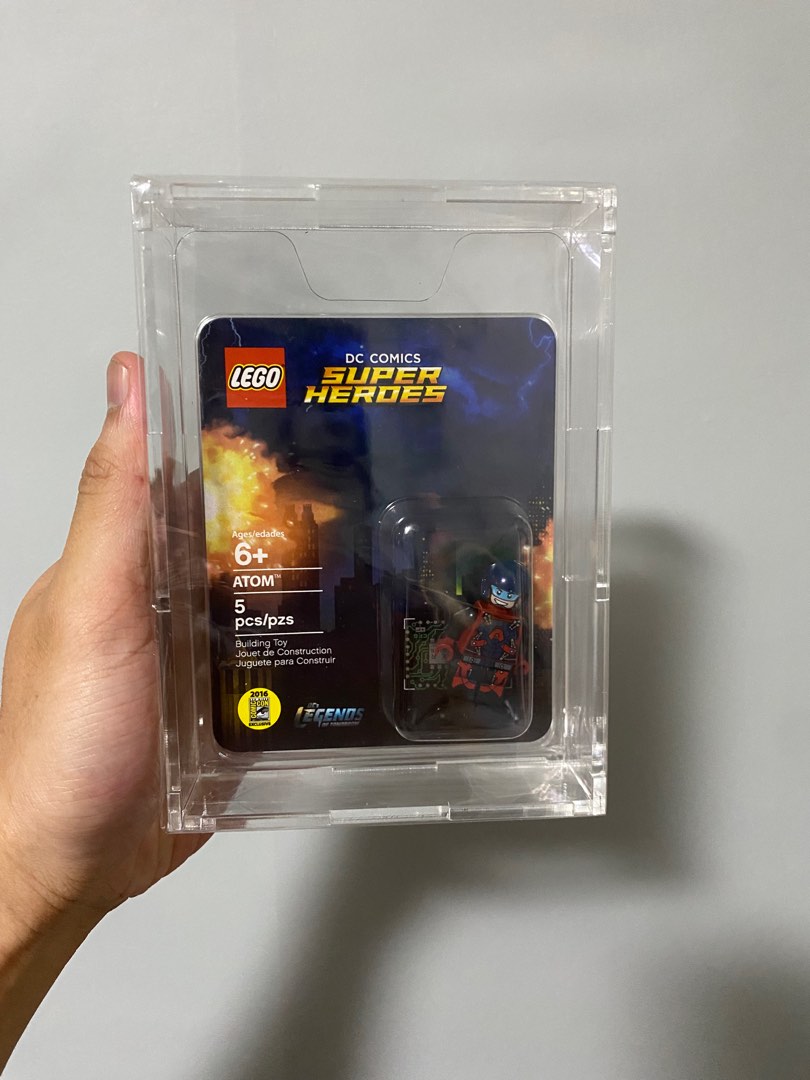 Lego SDCC Atom, Hobbies & Toys, Toys & Games on Carousell