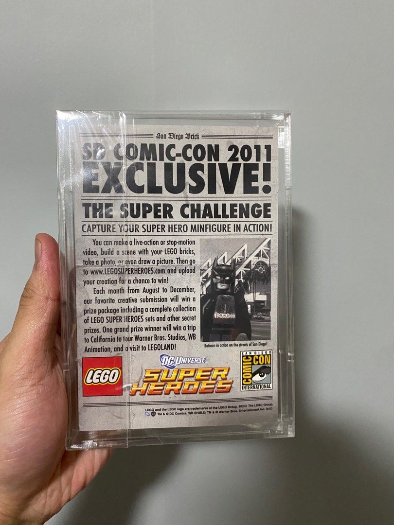LEGO SDCC Batman, Hobbies & Toys, Toys & Games on Carousell