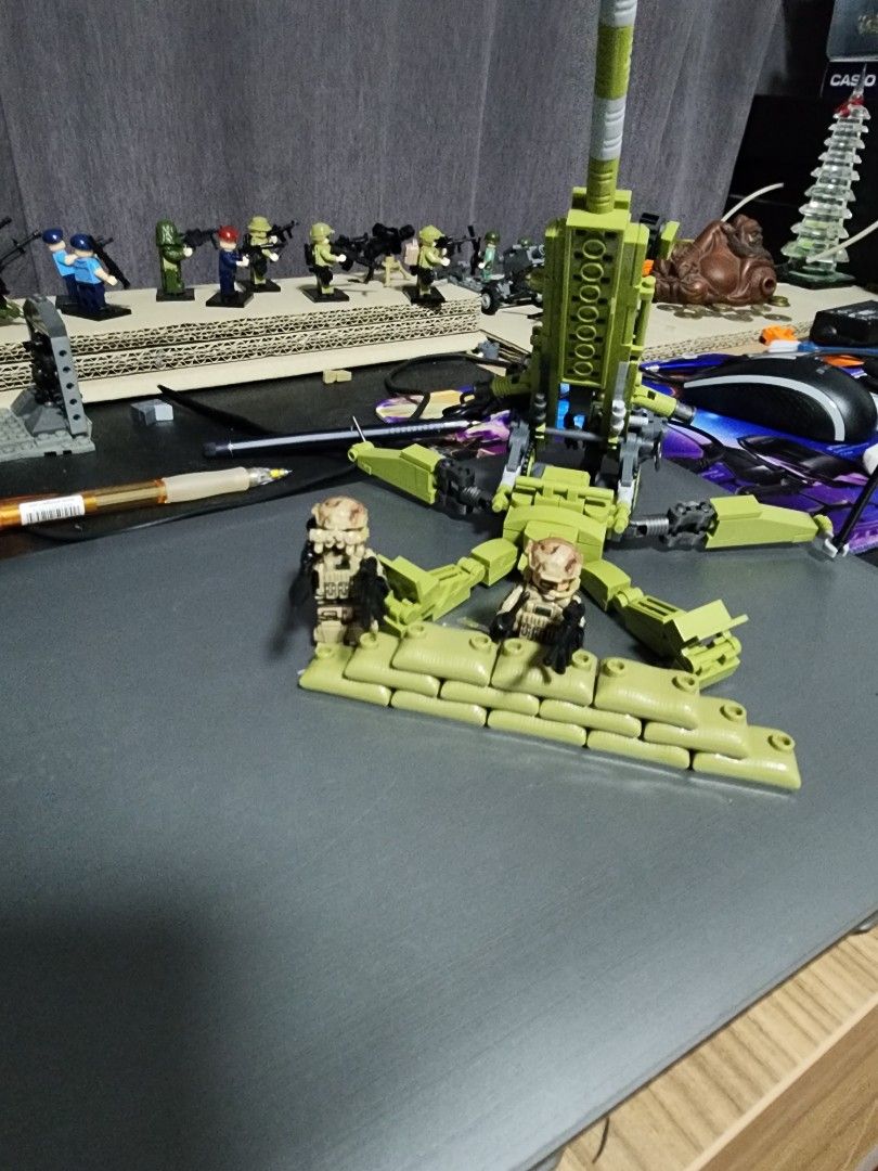 Lego compatible M777 light artillery position, Hobbies & Toys, Toys ...