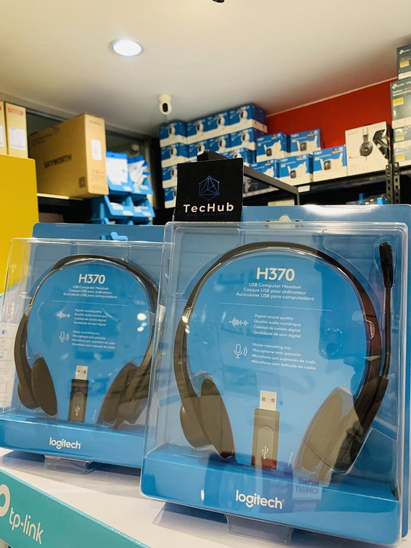 Logitech H370 USB Headset, Audio, Headphones & Headsets on Carousell