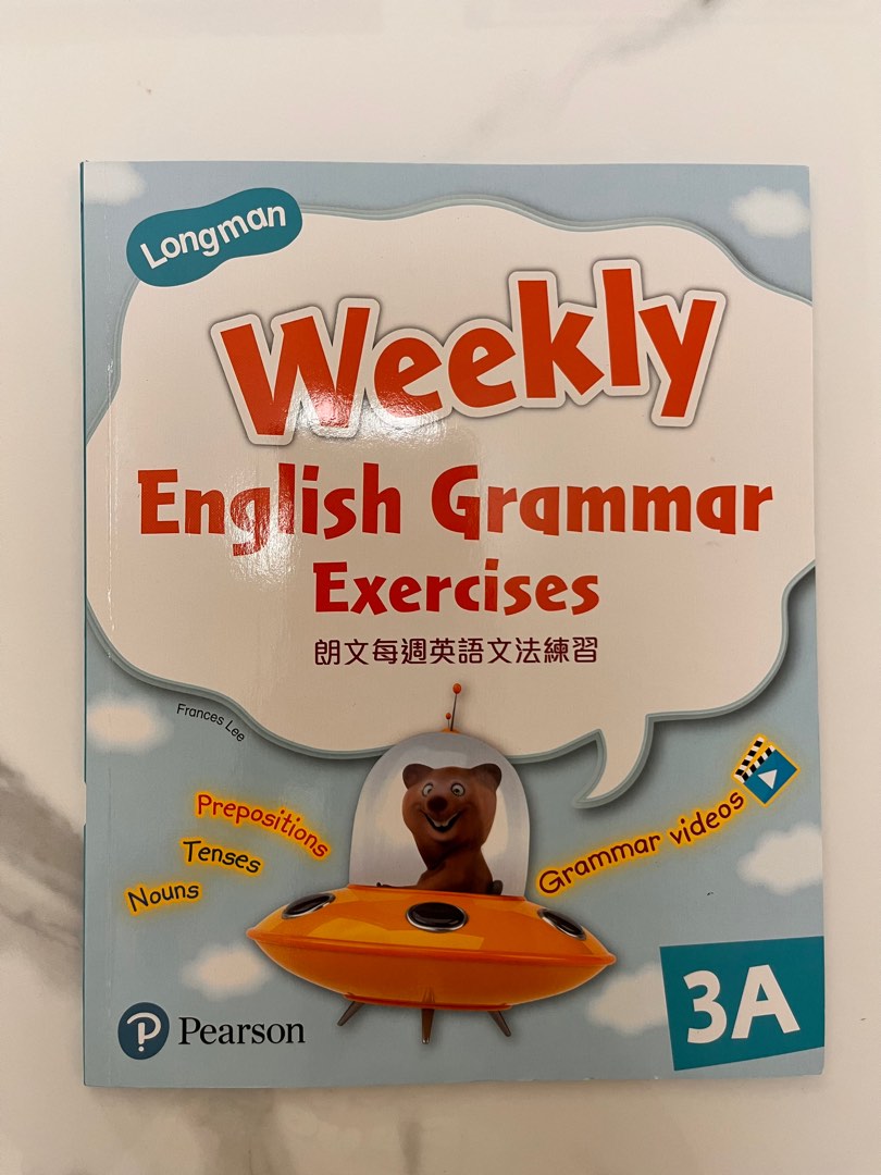Longman English Grammar Exercises 3A/B, 興趣及遊戲, 書本 & 文具, 書本及雜誌 - 補充練習 ...