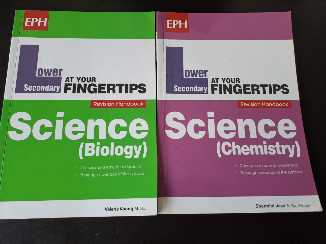 Lower Secondary Biology and Chemistry Revision Handbook (Sec 1 & 2 ...