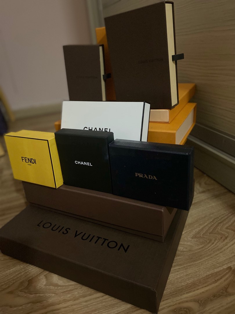 LV boxes, Luxury, Accessories on Carousell