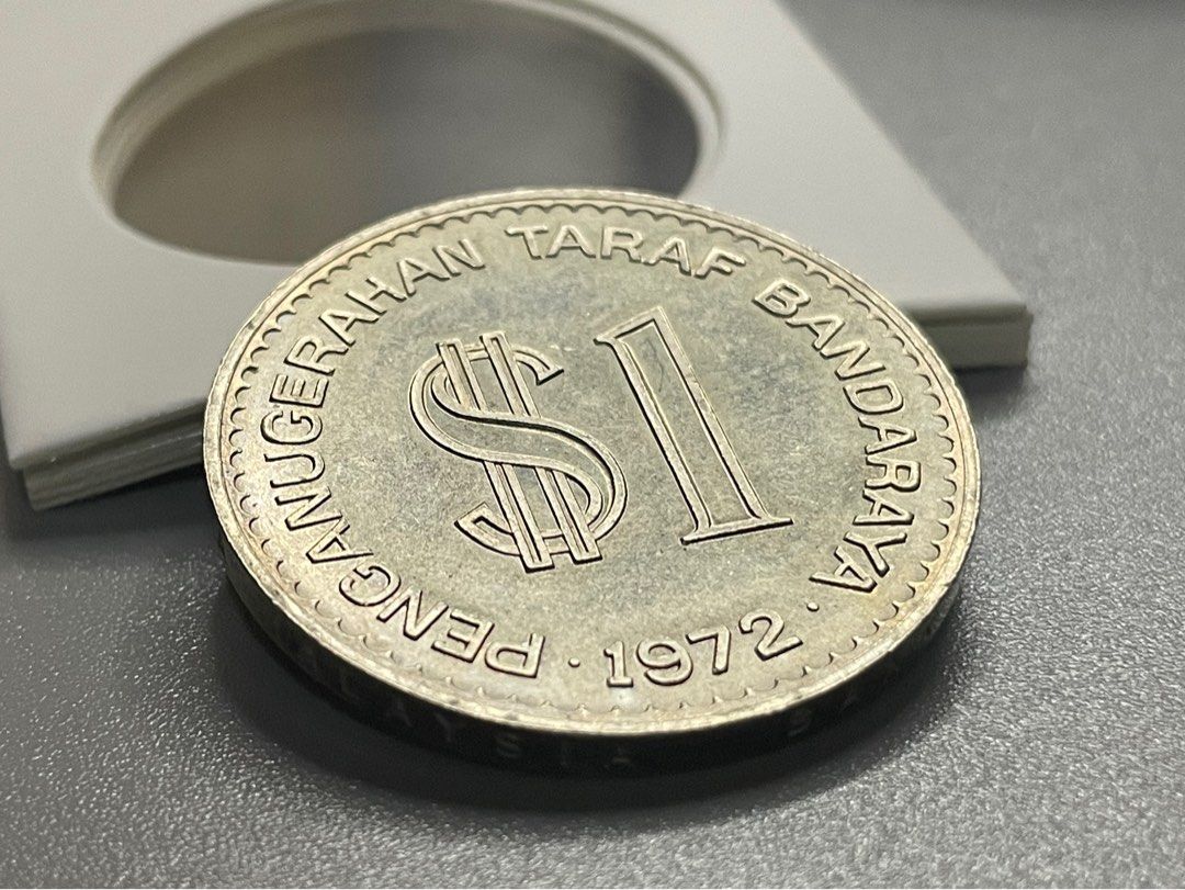 Malaysia RM1 1972 KL KUALA LUMPUR Commemorative Coin duit lama, Hobbies ...