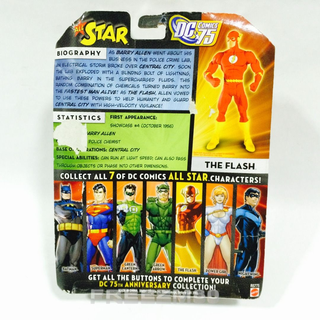 Mattel DC Universe The Flash, Hobbies & Toys, Toys & Games on Carousell