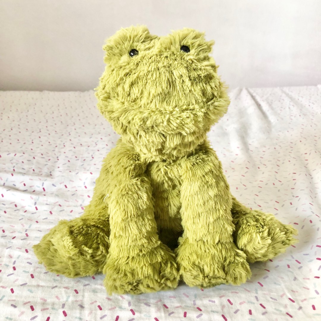 Medium Jellycat Fuddlewuddle Frog, Hobbies & Toys, Toys & Games on ...