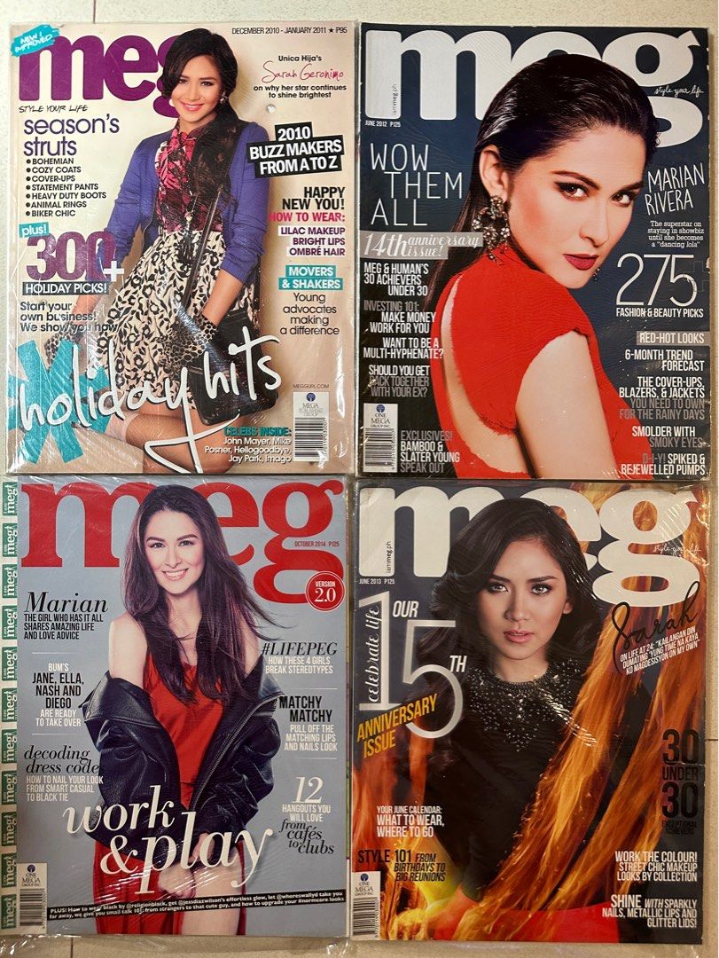 Meg Magazine bundle, Hobbies & Toys, Books & Magazines, Magazines on ...