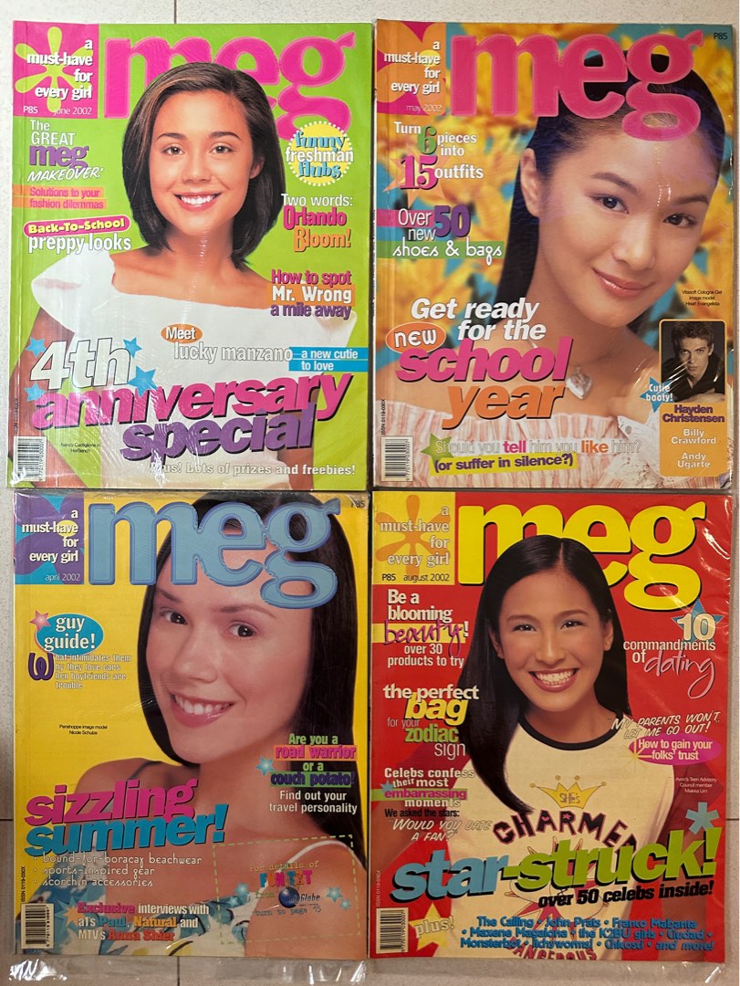 Meg Magazine bundle 2002 issues, Hobbies & Toys, Books & Magazines ...