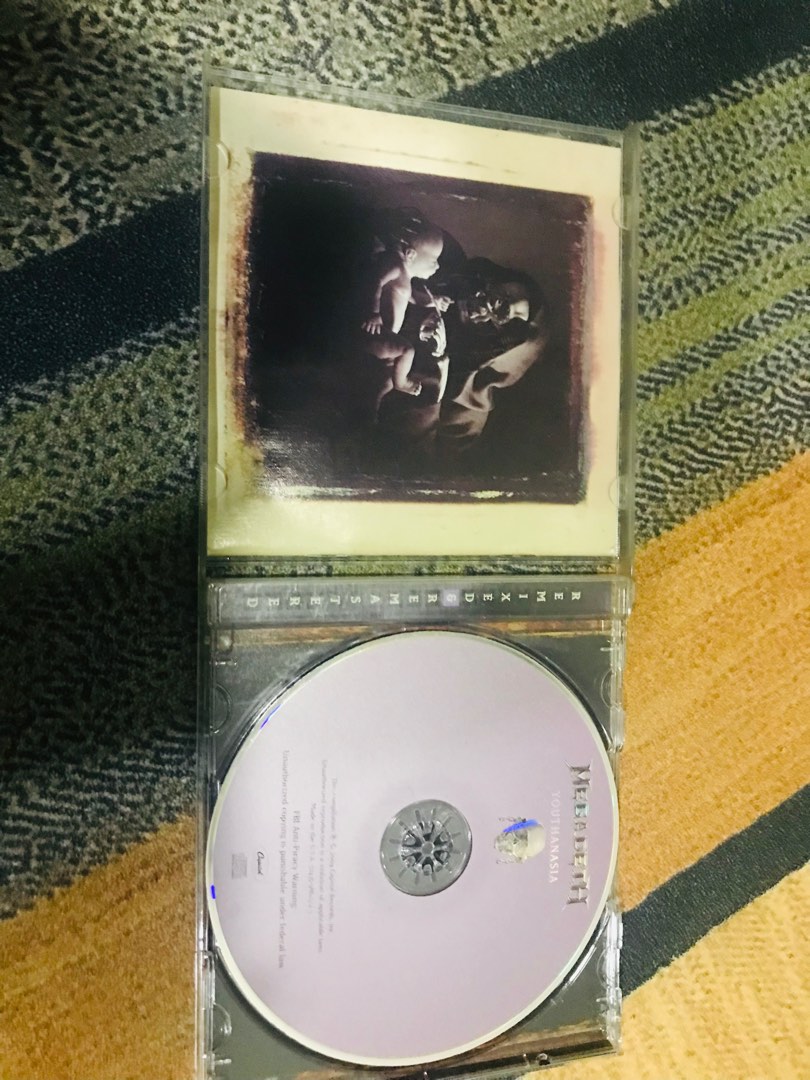 Megadeth Youthnasia Hobbies And Toys Music And Media Cds And Dvds On Carousell