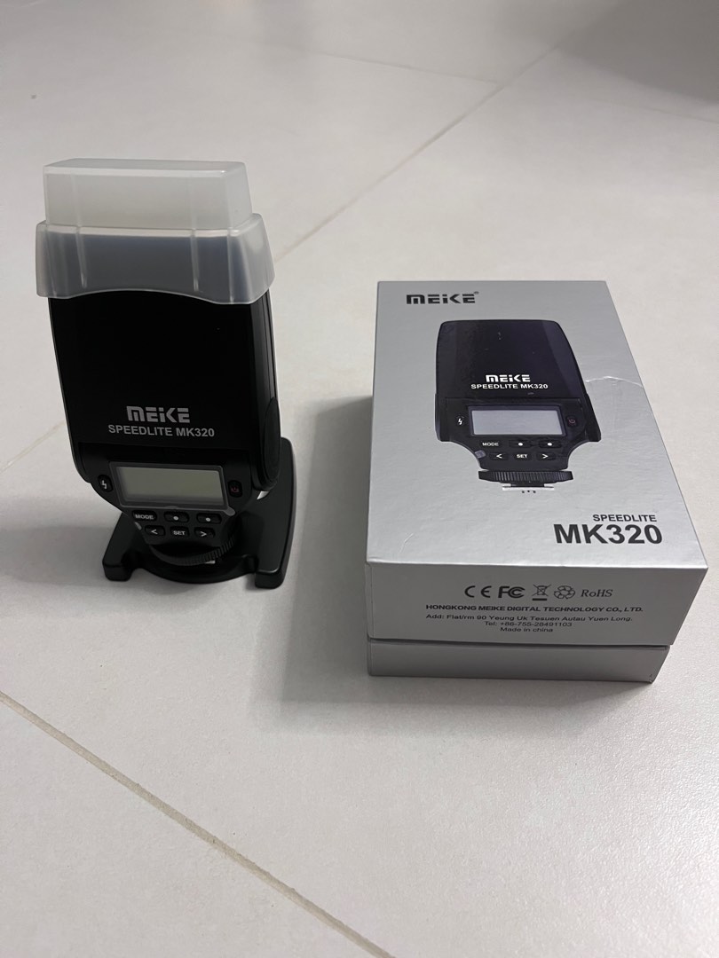 Meike MK320 (Fujifilm), 攝影器材, 攝影配件, 閃光燈 - Carousell