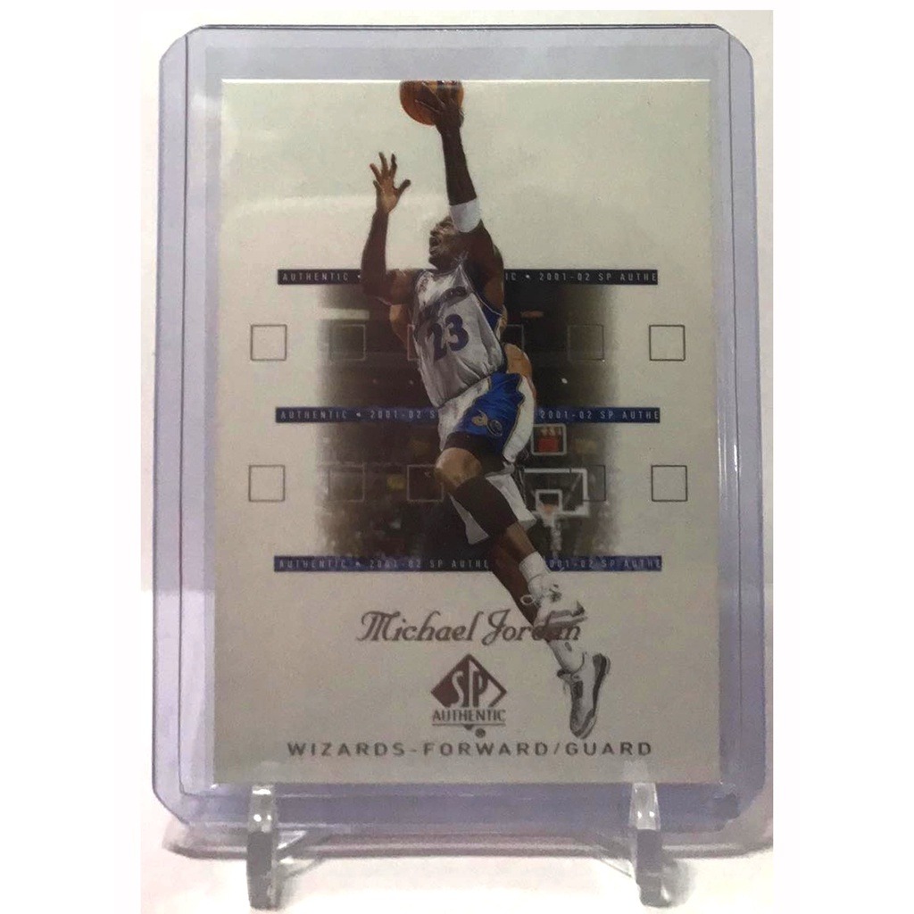Michael Jordan 2002 Upperdeck SP Authentic no. 90 nba card, Hobbies ...