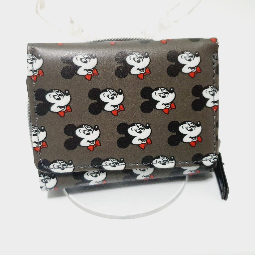 Mickey Mouse Trifold Wallet, Women's Fashion, Bags & Wallets, Wallets ...