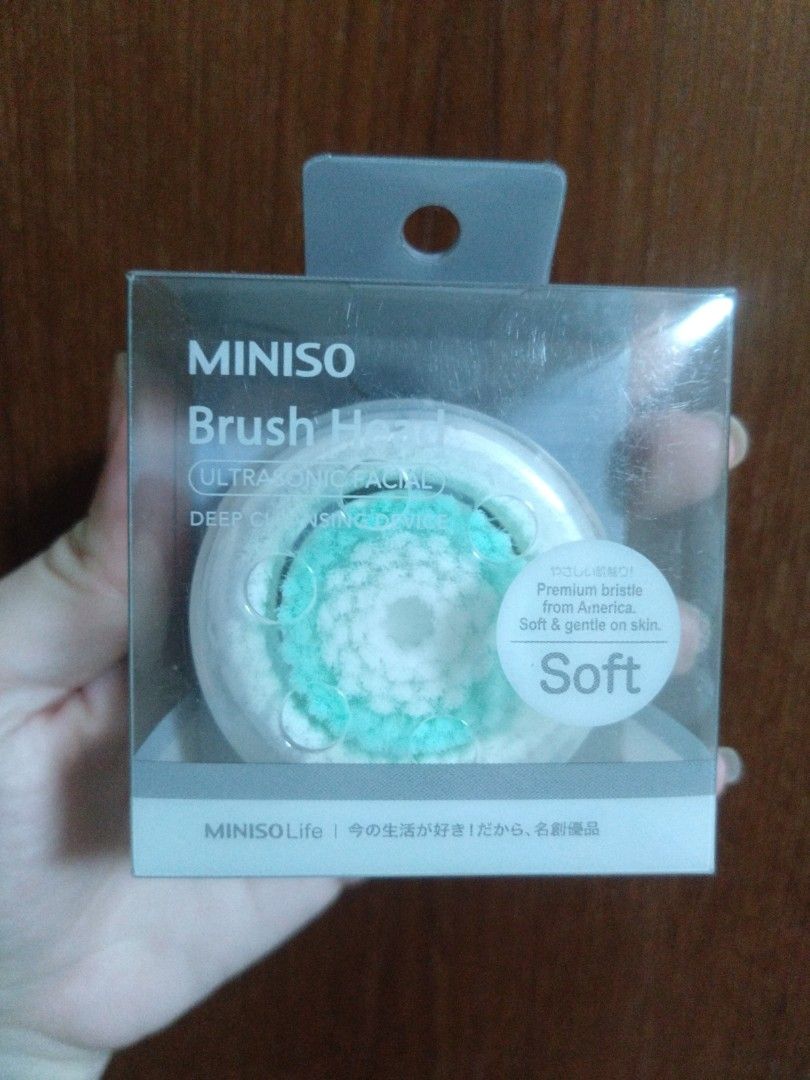 Miniso Brush Head for Ultrasonic Facial Deep Cleansing Device, Beauty ...