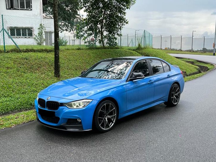 Modded BMW 3 Series F30 FULL M-SPORT BODYKIT WEDDING CAR RENTAL, Cars ...